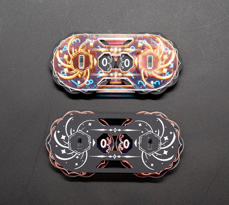 Legends Ink TCG Acrylic Token and Counter Set - Compatible With Lorcana ...
