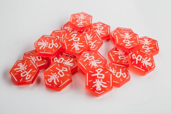 L5R Compatible Honor Token Set | Etsy