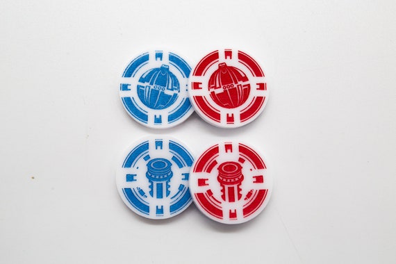 Acrylic Double Sided Legion Character Bomb Tokens - Etsy