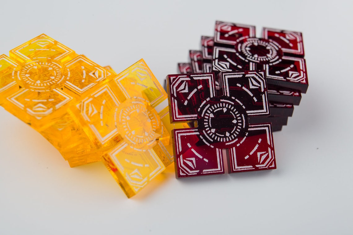 Acrylic Resource Token Set - Etsy