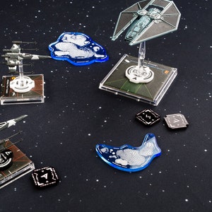 Acrylic Tokens Set - X-wing Lock System - Etsy