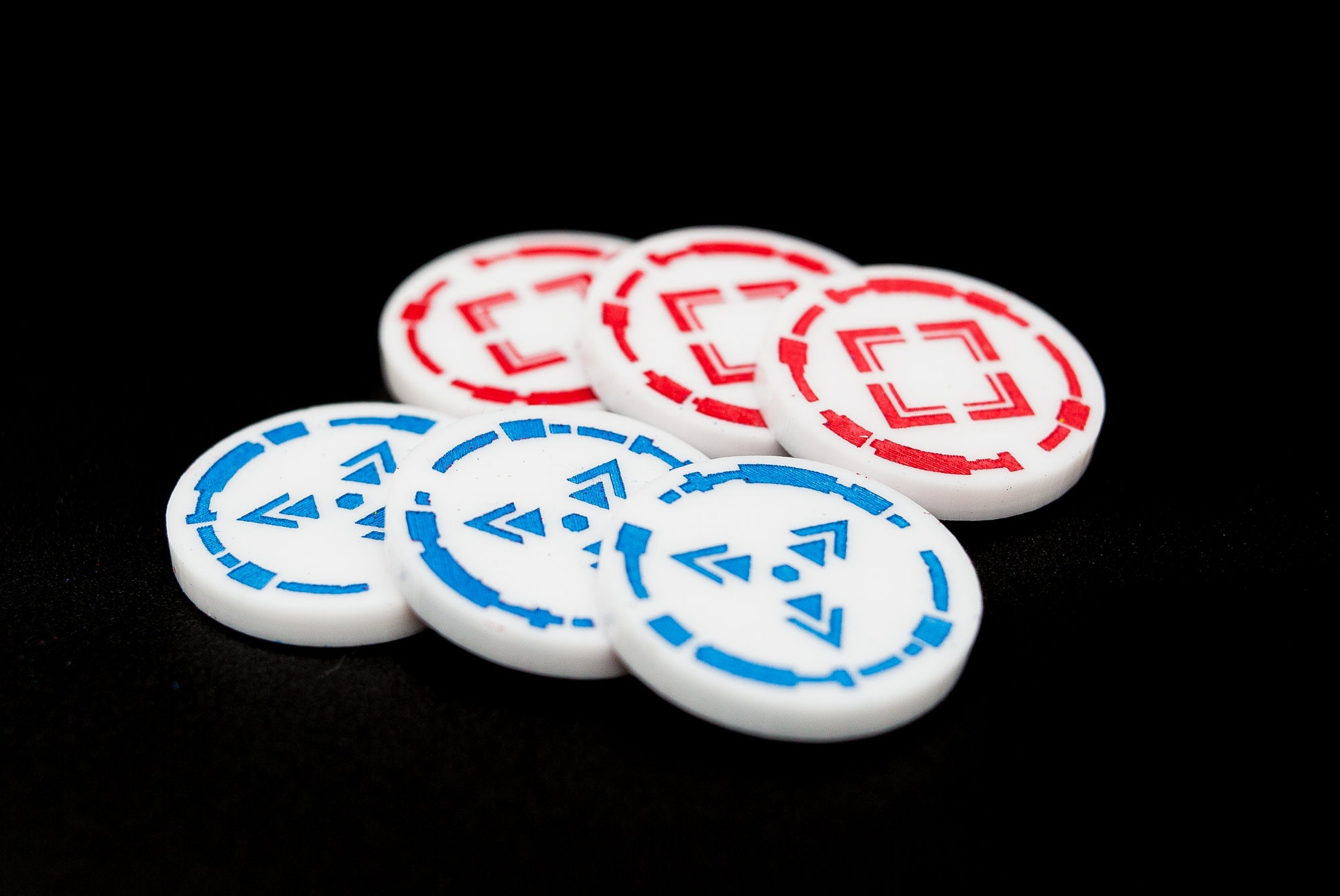 Acrylic Player Marker Tokens X-wing Compatible - Etsy