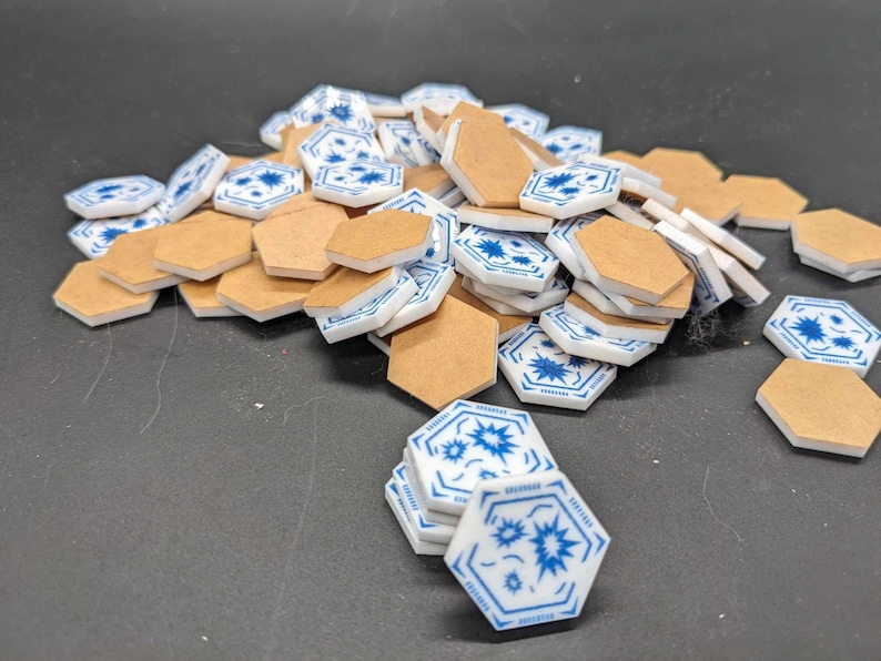 CLEARANCE Acrylic X-wing Tokens #2 - Etsy