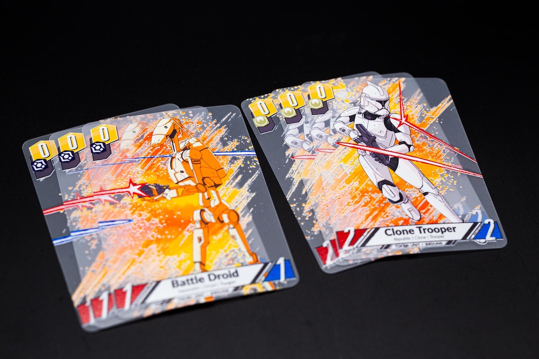 Star Wars Unlimited TCG | CCG | Compatible Premium Full Sized Clone ...