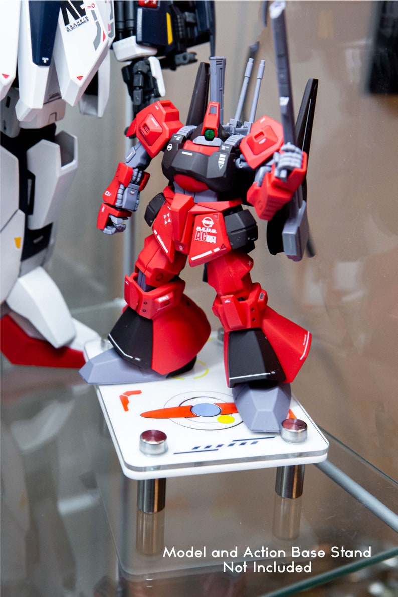 Premium Gunpla Acrylic Display Base With Standoffs 1/100 and - Etsy