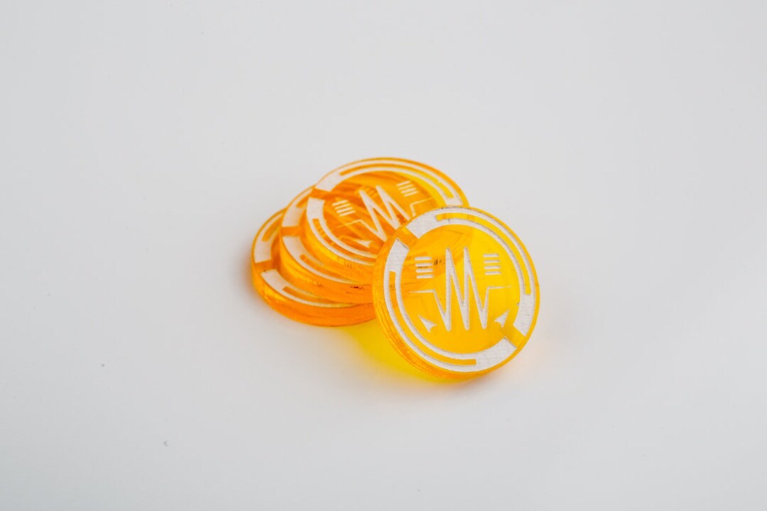 Acrylic Jam Tokens - Etsy