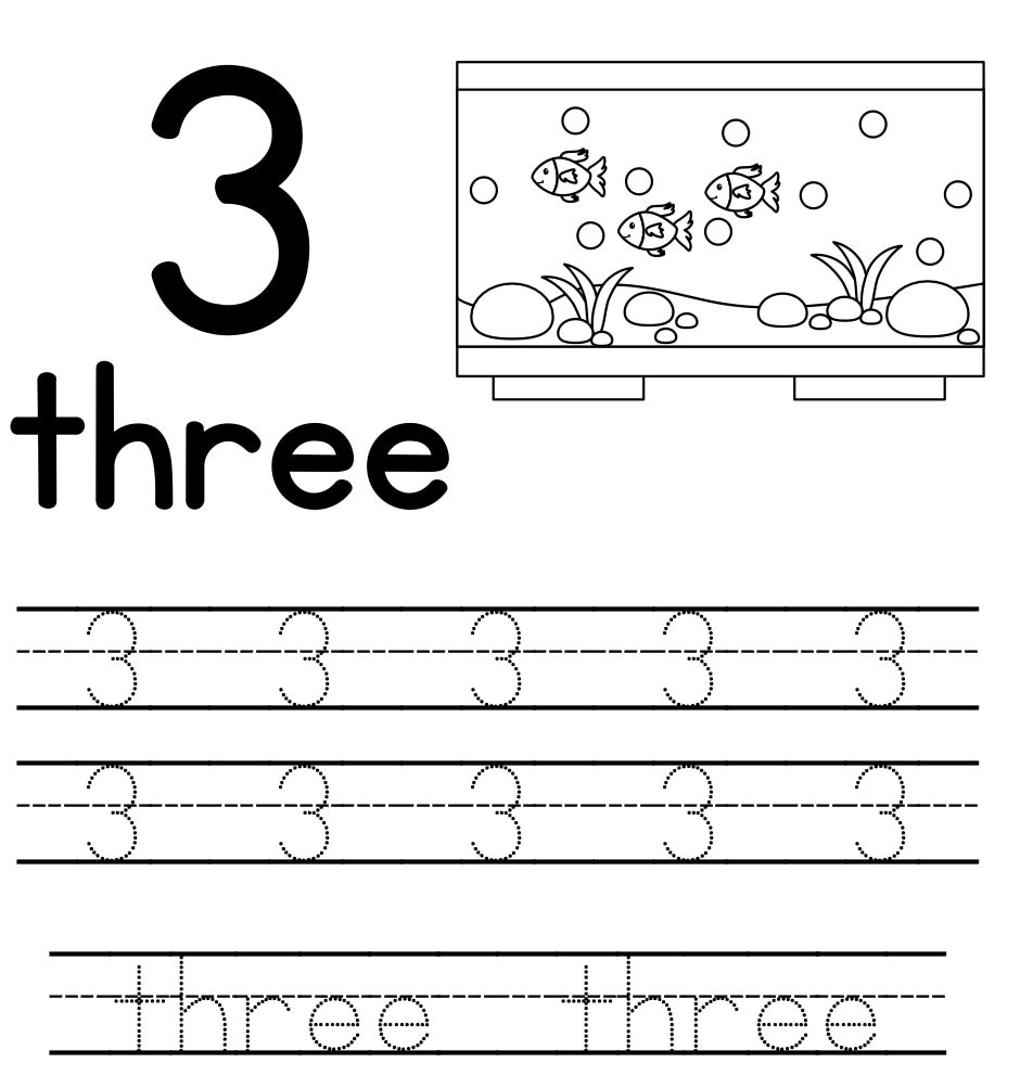 Number Tracing Coloring Book - Etsy