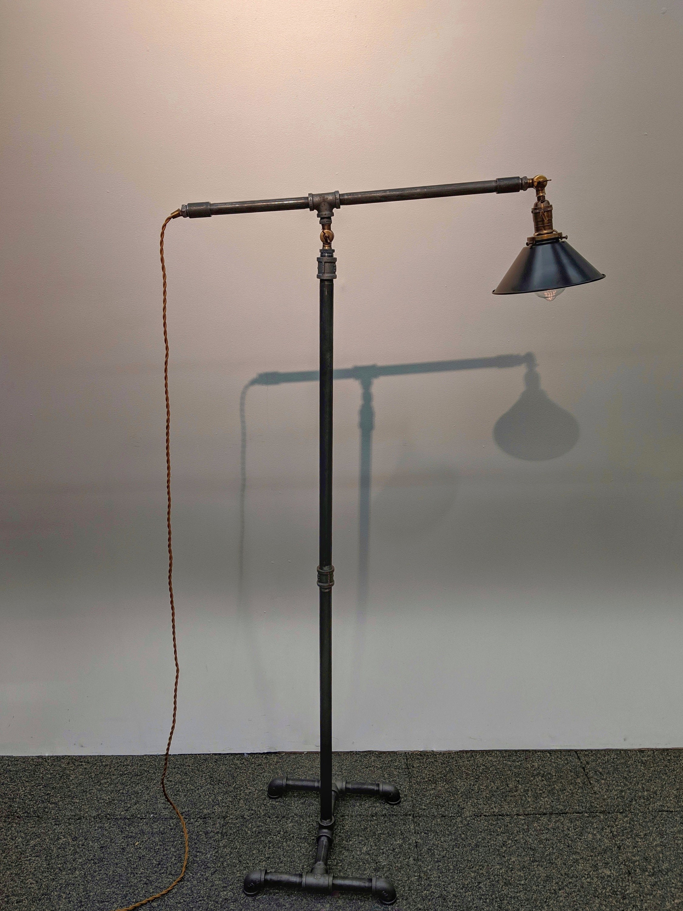 Industrial Articulating Floor Lamp Standing Floor Light with | Etsy