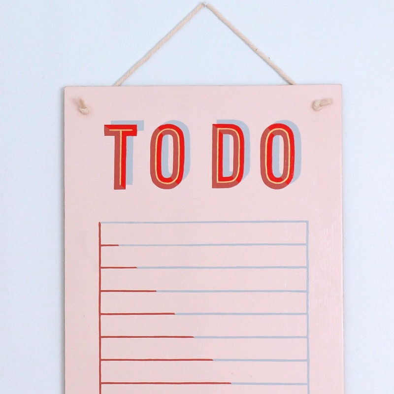 Erasable to Do List - Etsy