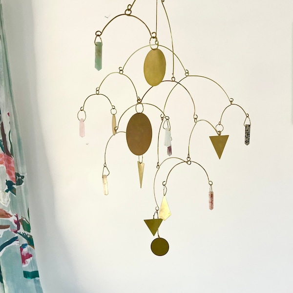 Brass Mobile - Etsy
