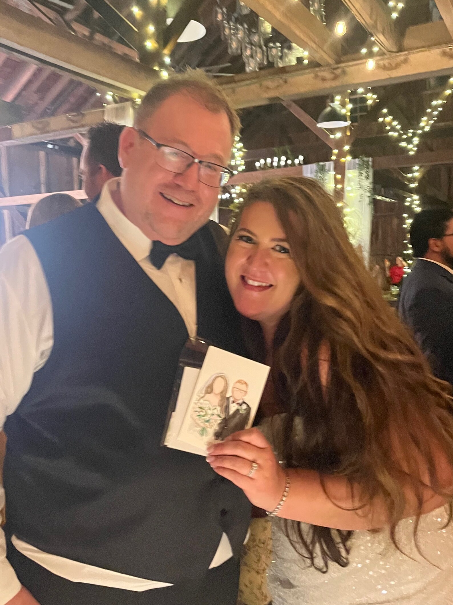 Live Art Portrait Painting at Your Wedding & Events - Etsy