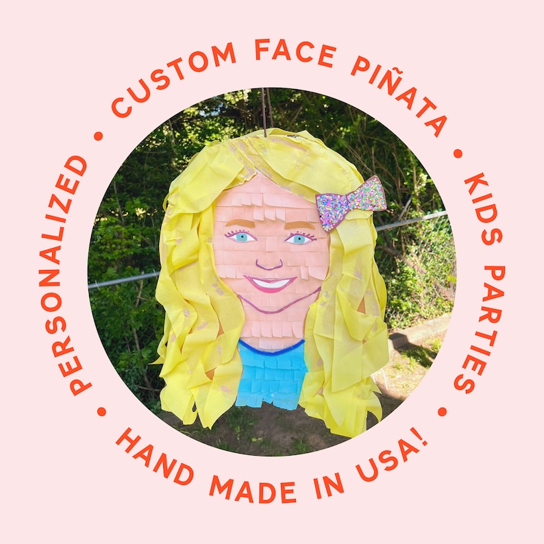 Custom Face Piñata - Etsy
