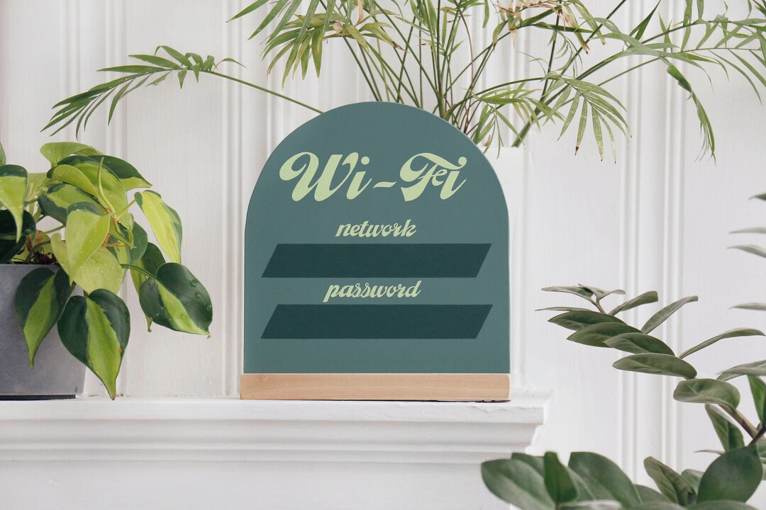Wi-fi Login Guest Sign - Etsy