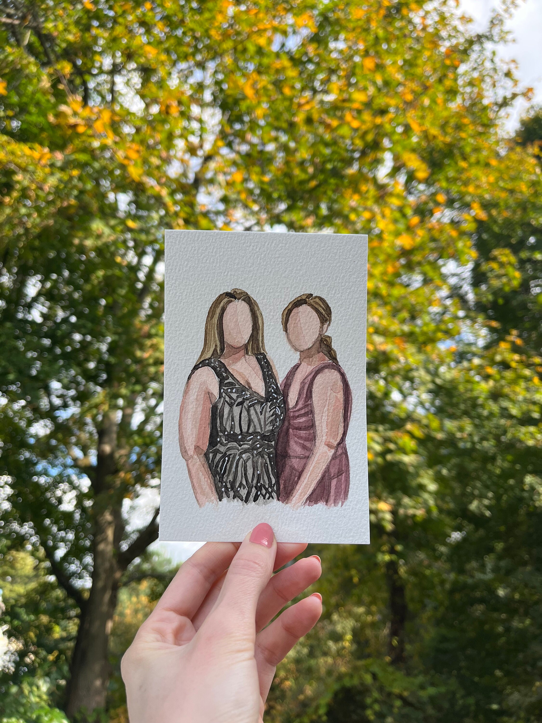 Live Art Portrait Painting at Your Wedding & Events - Etsy