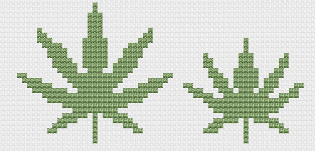 Marijuana Leaf Pattern - Etsy