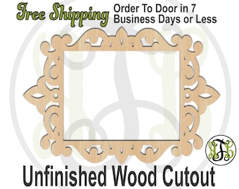 Laser Cut Wood Frame | Etsy