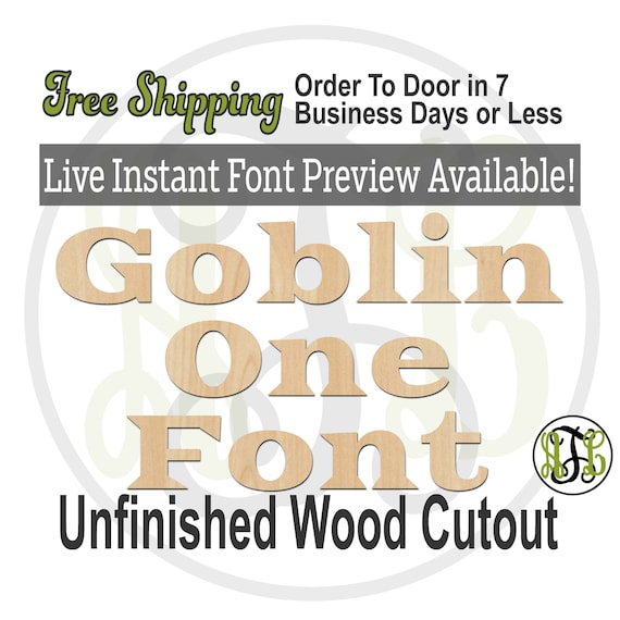 Goblin Alphabet