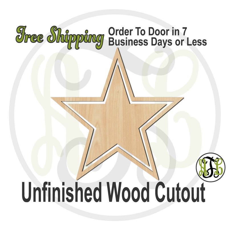 Star Cutouts - Etsy