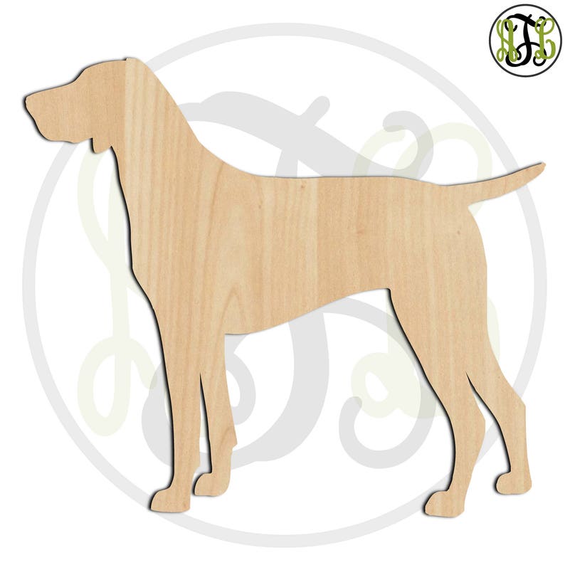 German Shorthaired Pointer - 230098- Animal Cutout, Unfinished, Wood ...