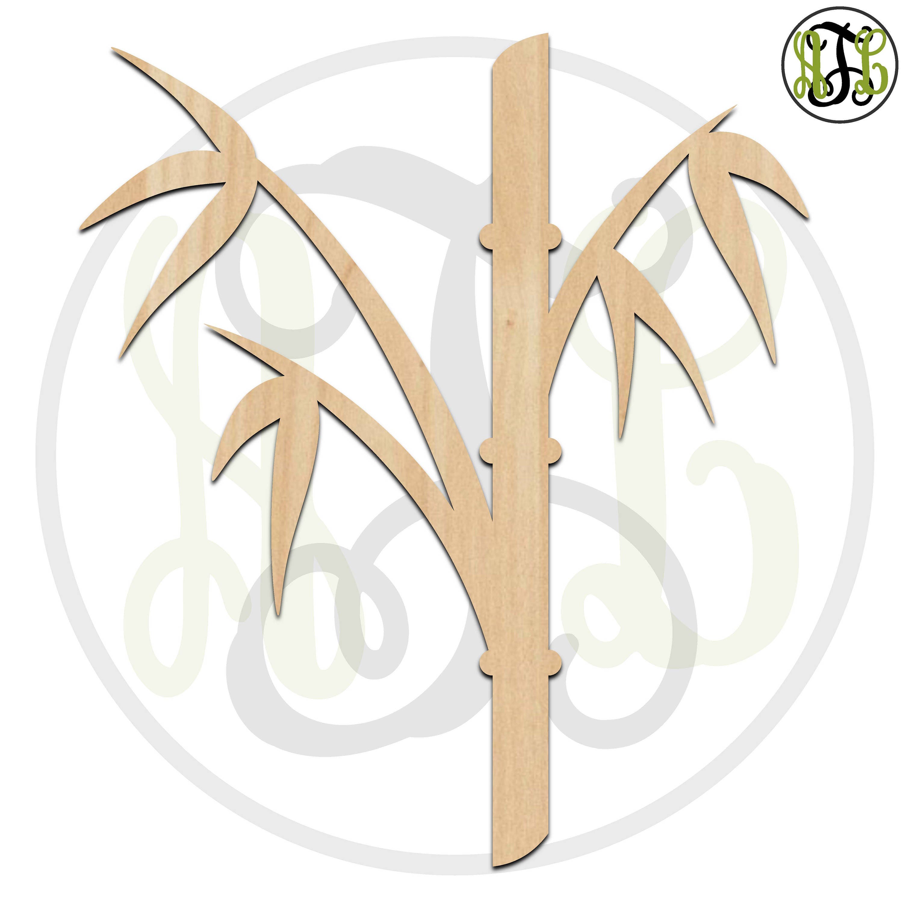 Bamboo- 300078- Nature Cutout, Unfinished, Wood Cutout, Wood Craft ...