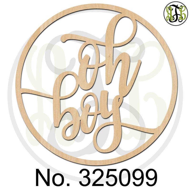 Oh Baby Oh Boy Oh Girl or Heaven Sent Wood Cutout Baby - Etsy