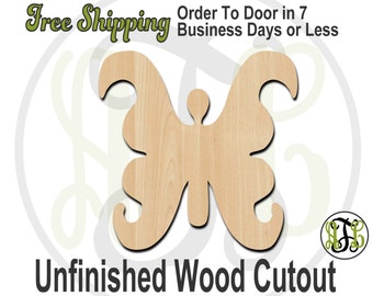 Butterfly, Moth, Flying Insect, Laser Cut Wood, Multiple Thickness ...