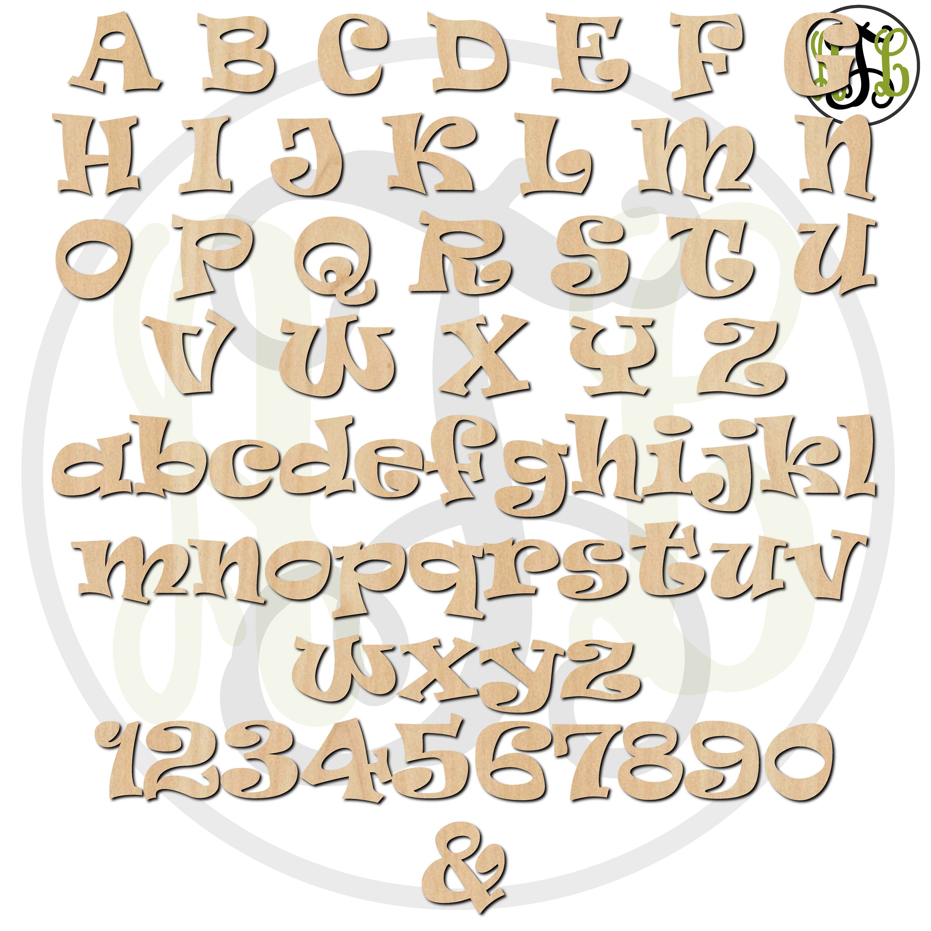 Ravie Font Name / Word / Phrase Block Alphabet Cutout | Etsy