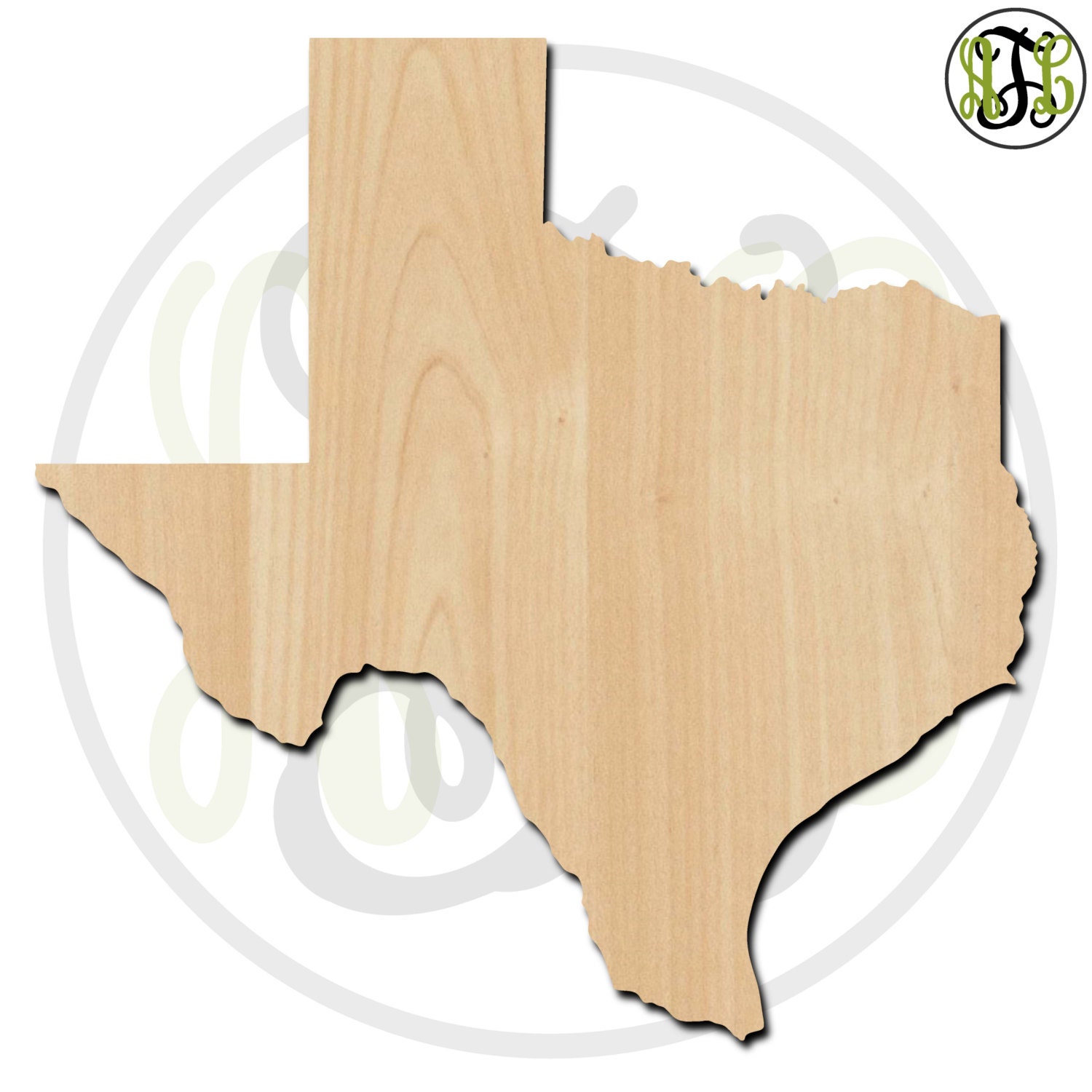 Texas State- 270039- State Cutout, unfinished, wood cutout, wood craft ...