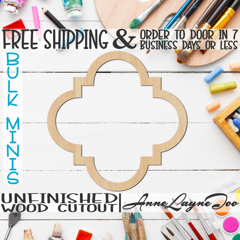 Quatrefoil Frame - Etsy