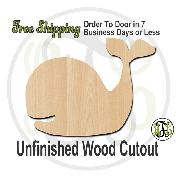Whale Cut Out - Etsy