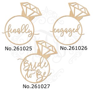 Diamond Ring Wood Sign, Bridal Shower, Wedding, Anniversary, Engagement ...