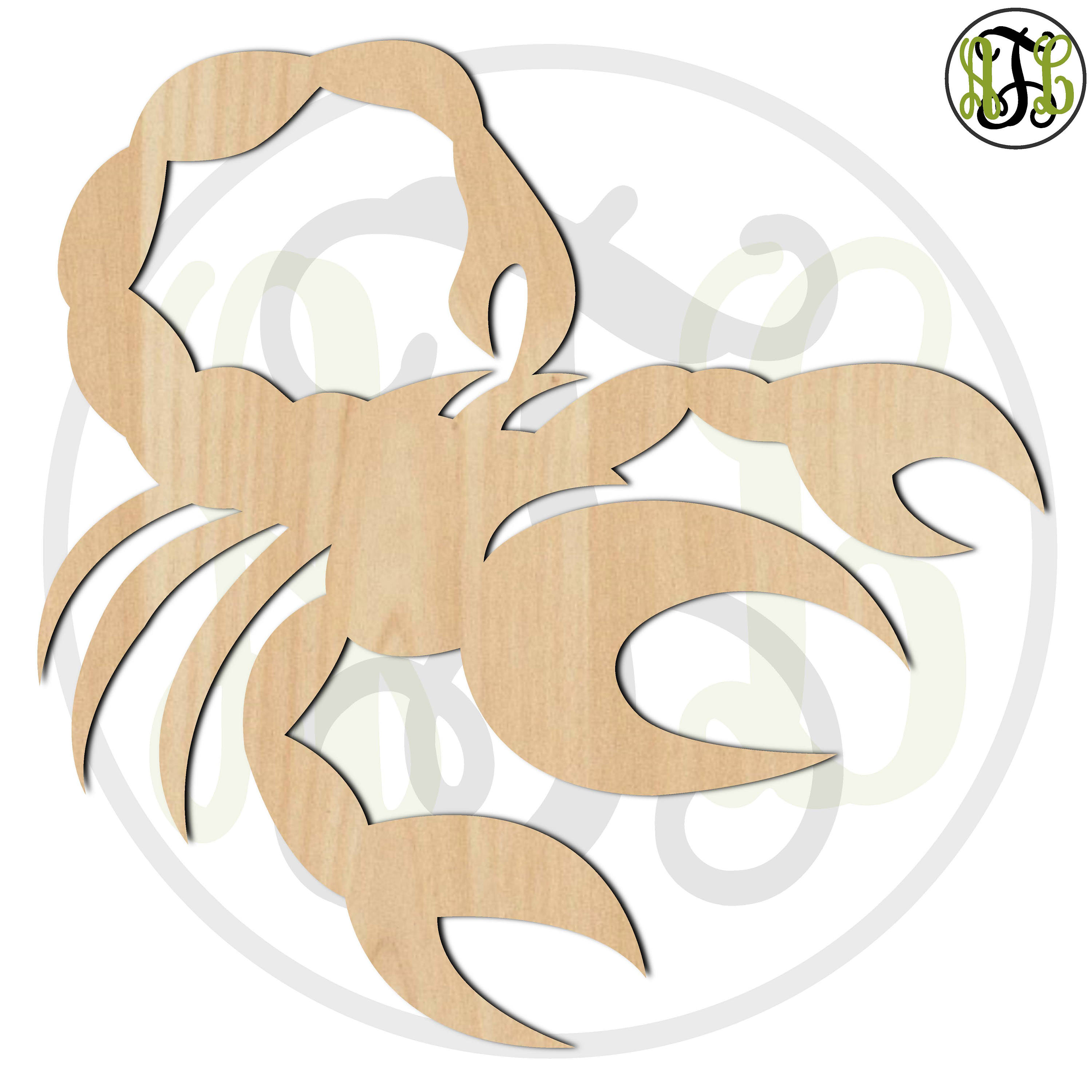 Scorpio- 430010- Zodiac Cutout, Unfinished, Wood Cutout, Wood Craft ...