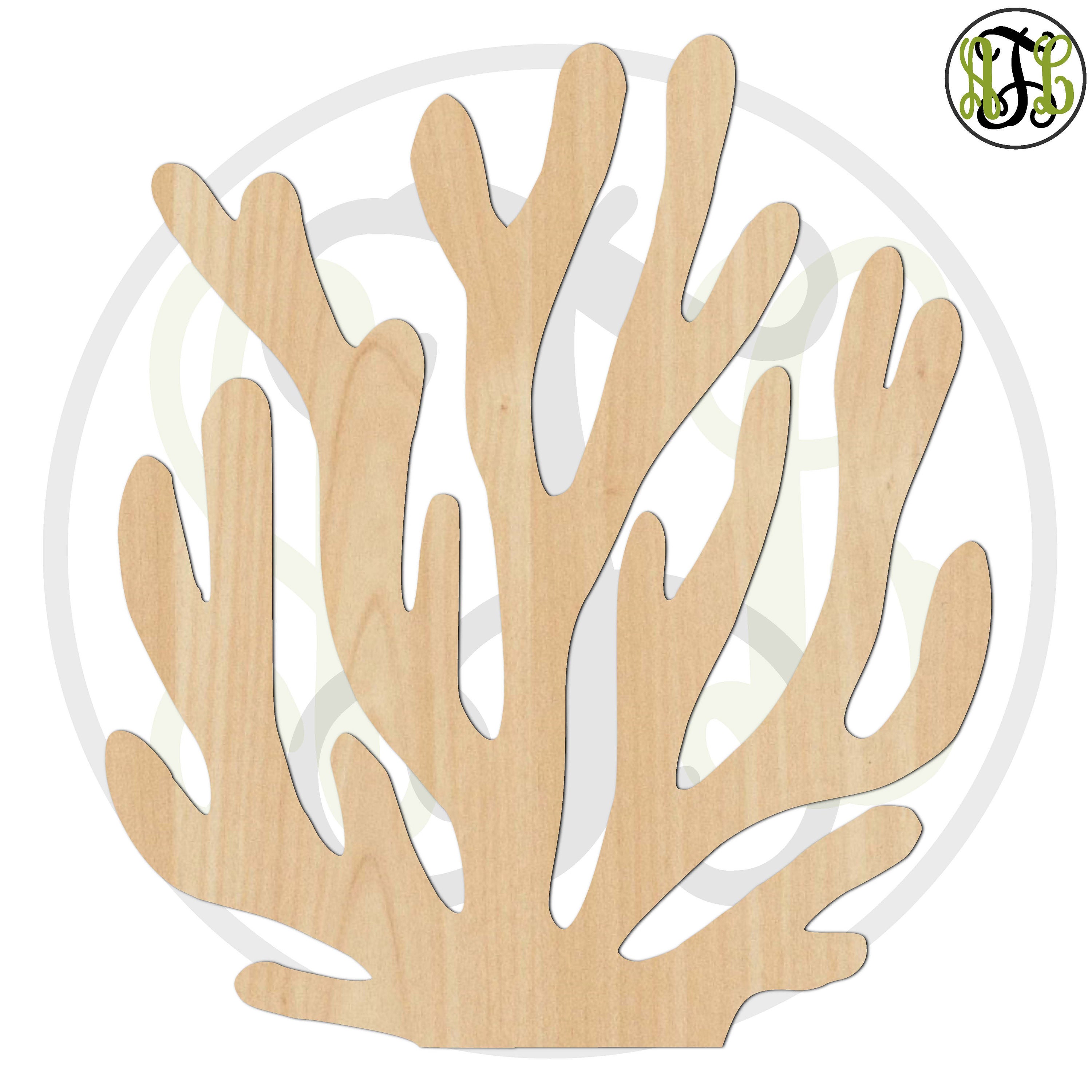 Seaweed No. 50031 Nautical Cutout unfinished wood cutout | Etsy