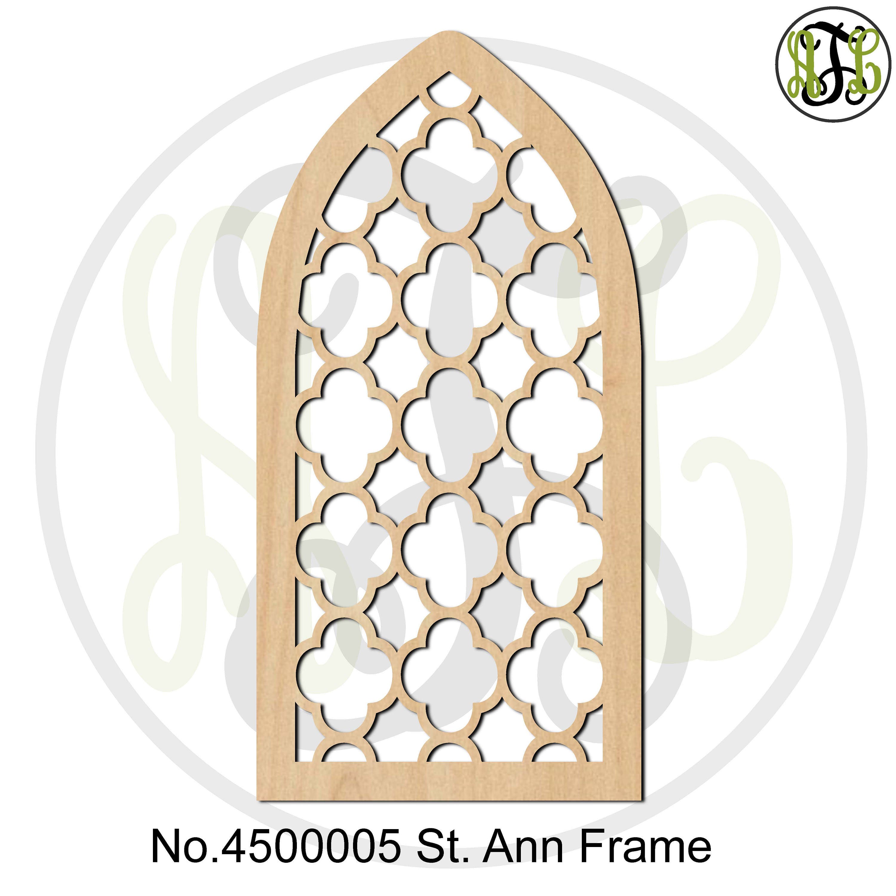 Cathedral Window Designs Architectural Wood Wall Decor - Etsy