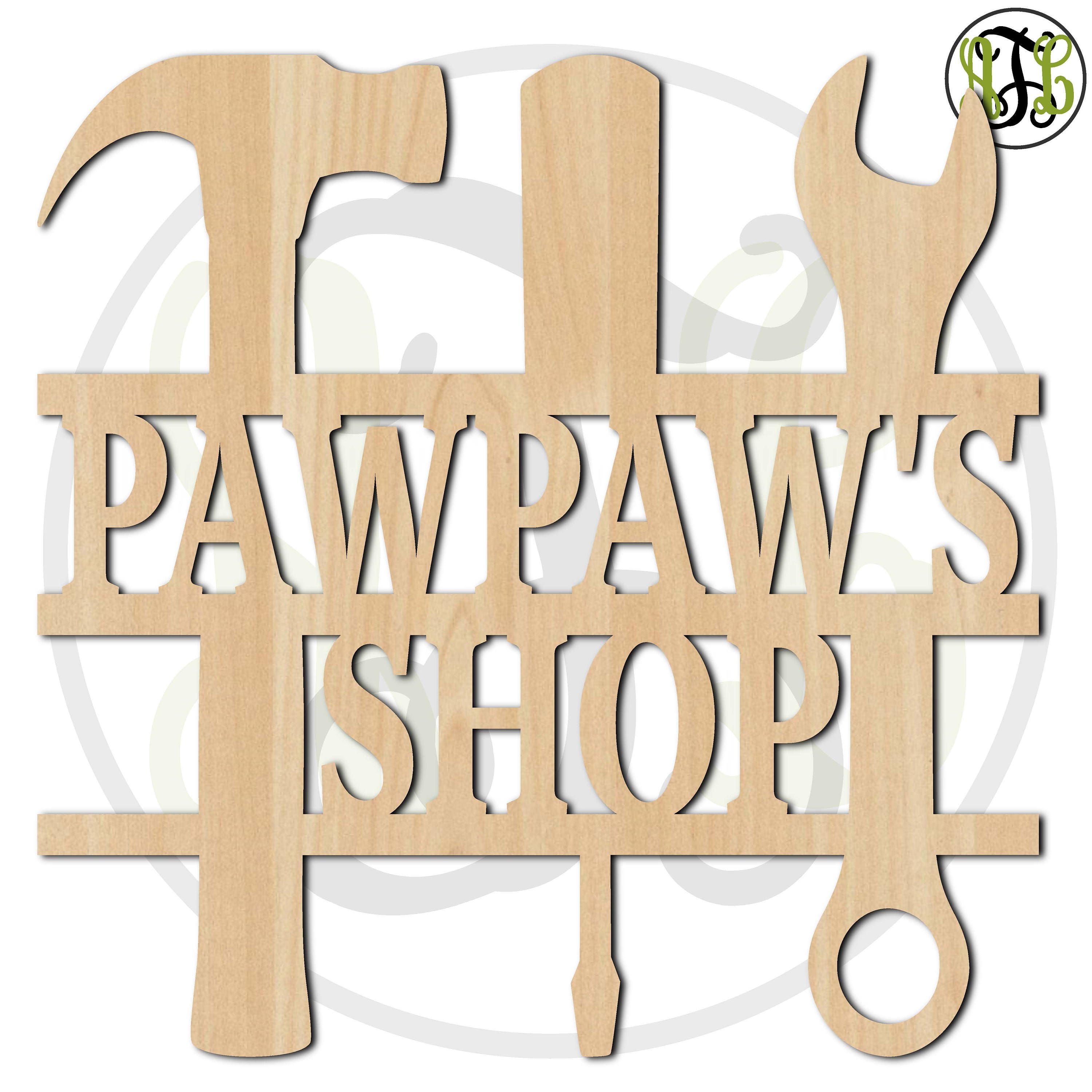 Tools Name Plate 990010NASHOP Tools Cutout Unfinished - Etsy UK