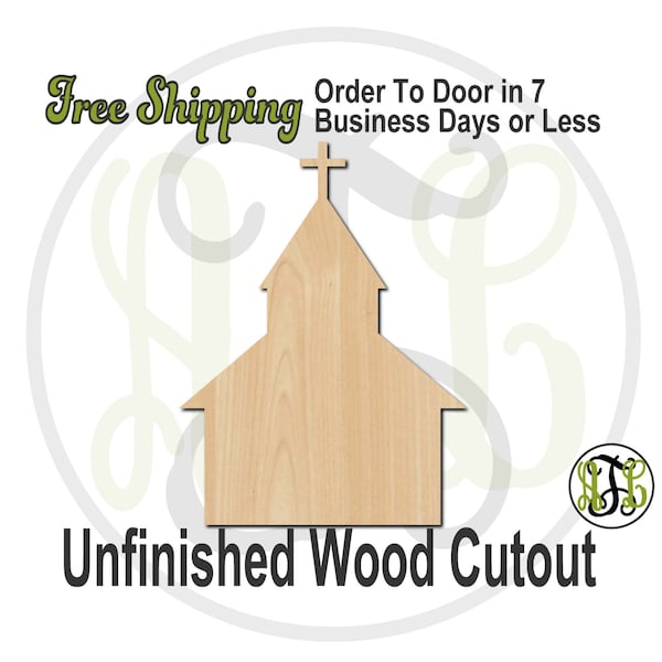 Wooden Church Cutouts - Etsy