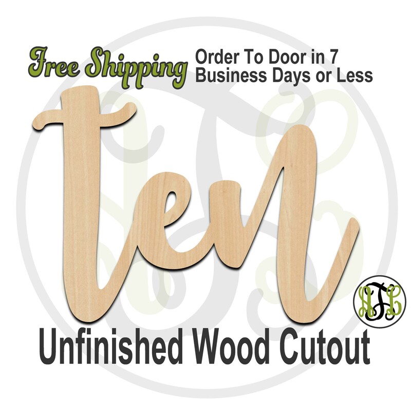 Wood Word Cutouts - Etsy