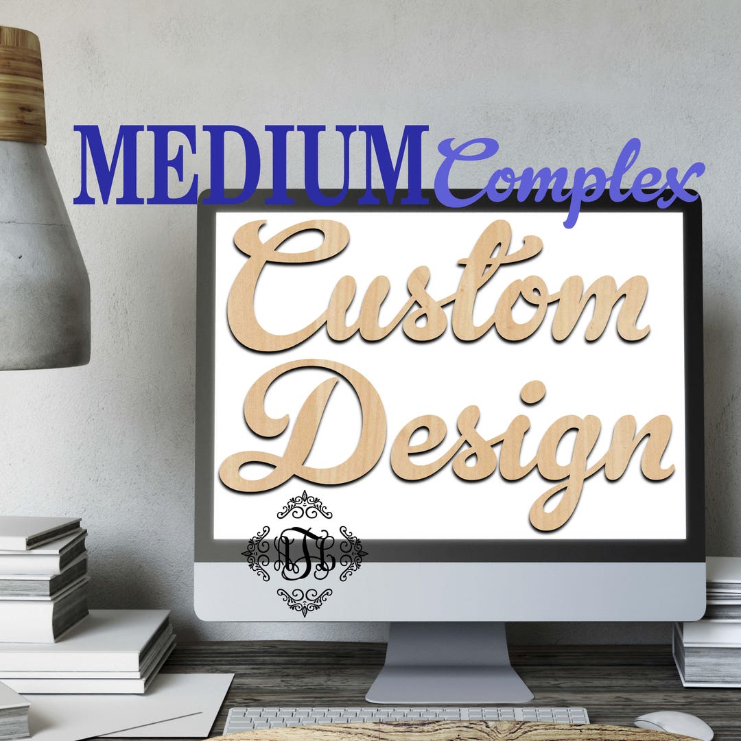 Custom Design Wood Art MEDIUM Complex, 4 Features, Wedding, Nursery ...
