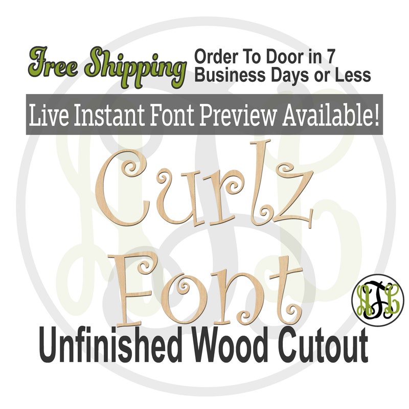 Curlz Font - Etsy