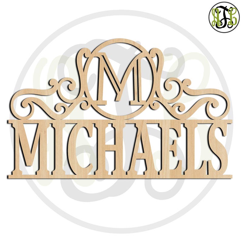 Scrolls With Initial and Name Plate 990017NAPL Personalized - Etsy