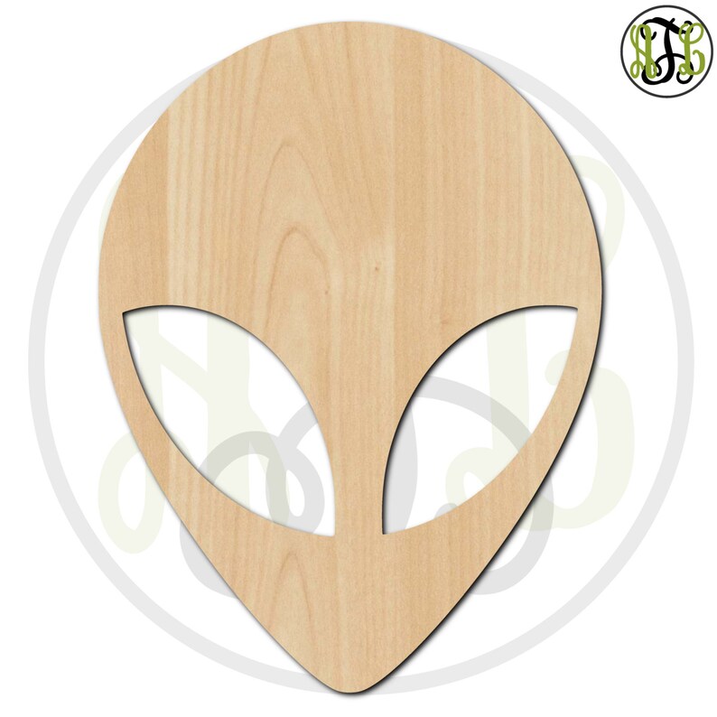 Alien 300095 Extraterrestrial Cutout Unfinished Wood - Etsy