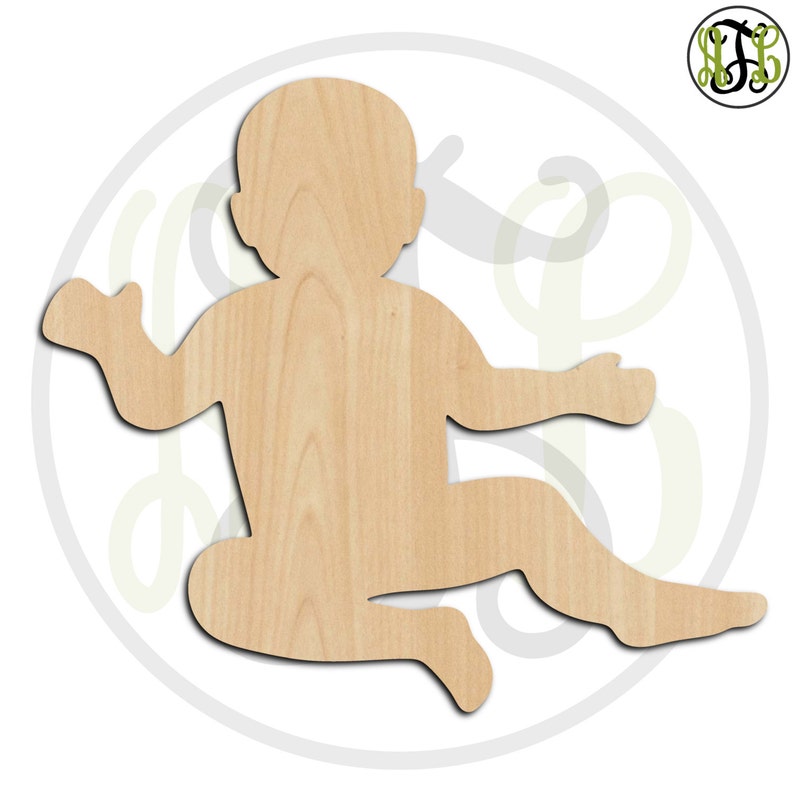 Baby 30058 Cutout Unfinished Wood Cutout Wood Craft - Etsy