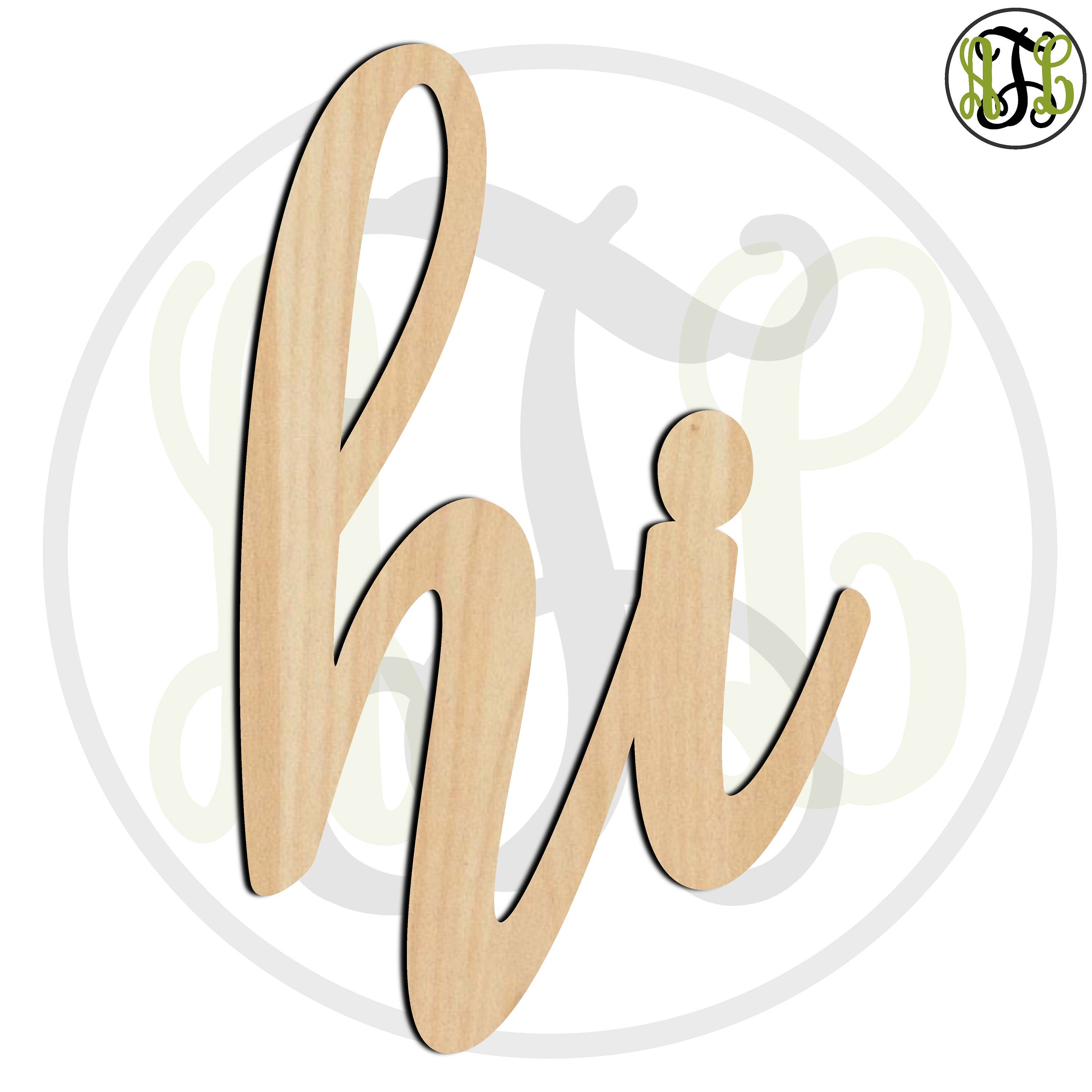 Hi 320348frft Word Cutout Unfinished Wood Cutout Wood - Etsy