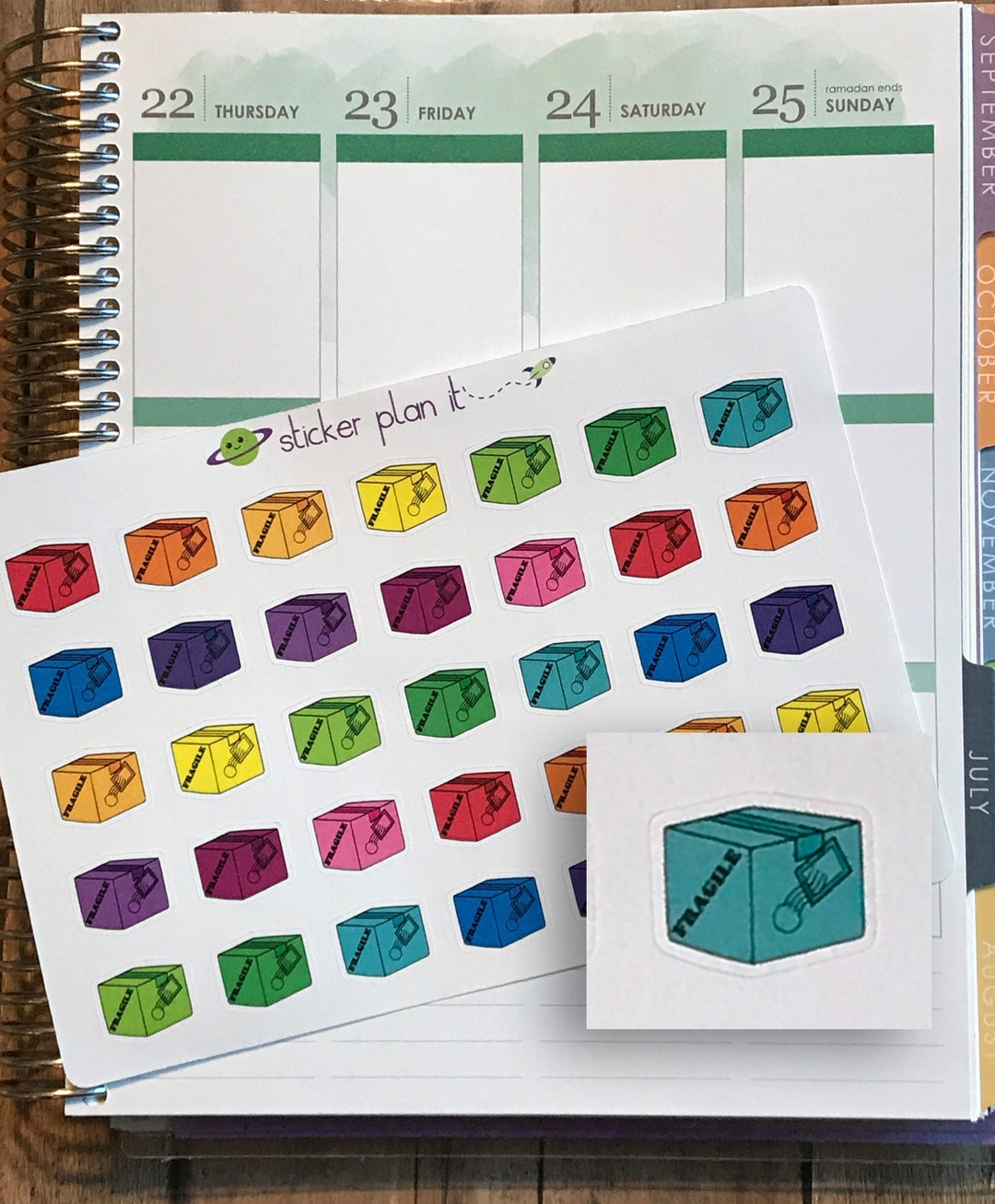 Set of 35 Package Delivery Planner Stickers!!!! Perfect for the Erin ...