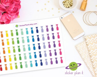42 Cute Cleaning Spray Bottle Kawaii Planner Stickers SSC1064 - Etsy