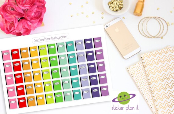 Composition Notebook Planner Stickers Set of 55 Perfect for - Etsy