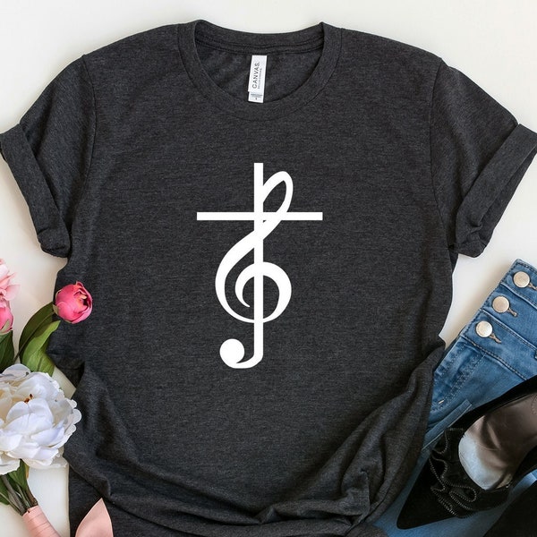 Treble Clef Cross - Etsy