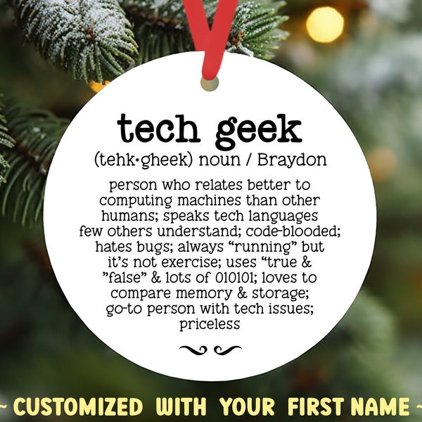 Geek Ornament - Etsy