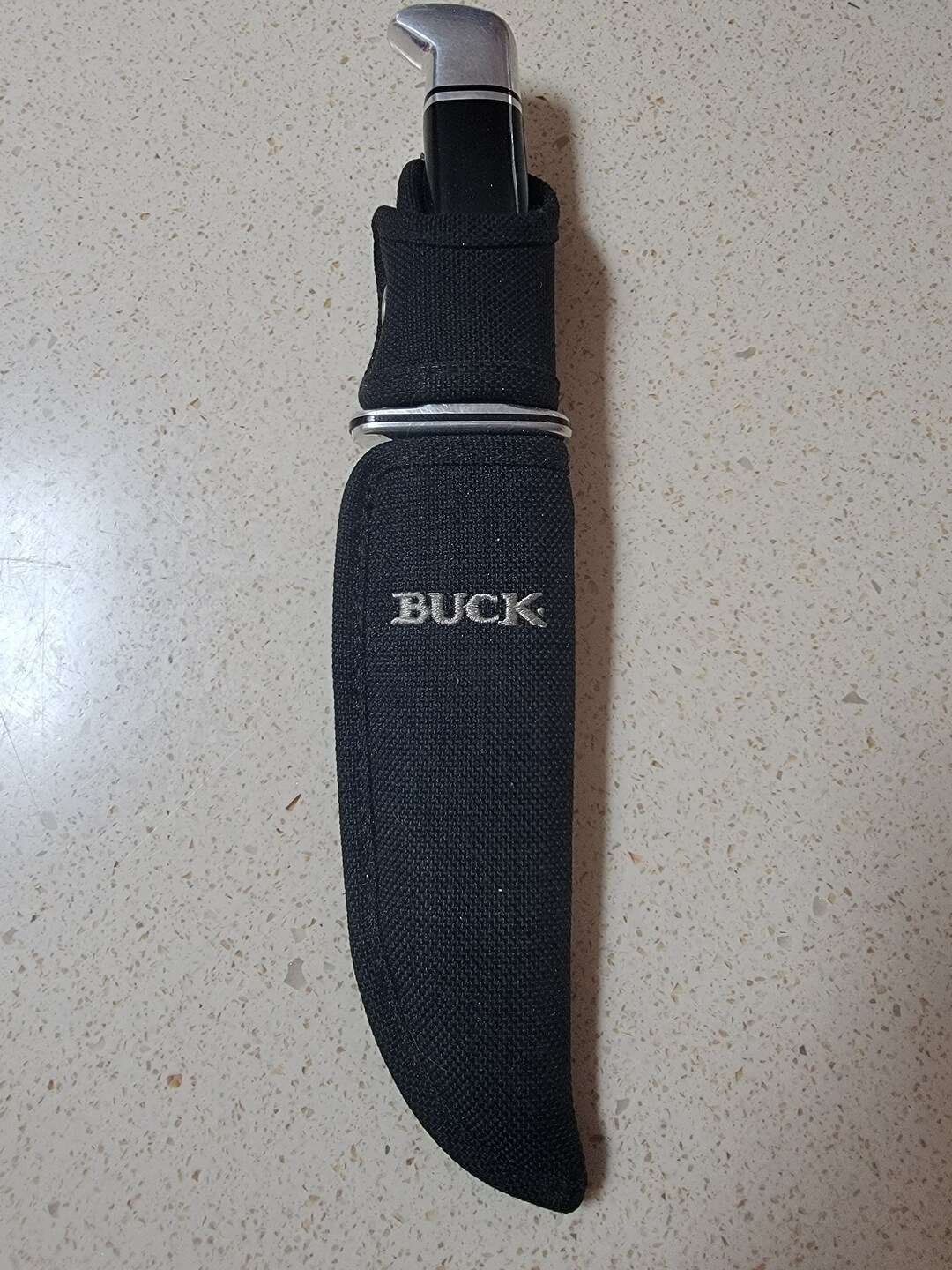Buck 119 Fixed Blade Knife & Original Nylon Sheath - Very Nice ...