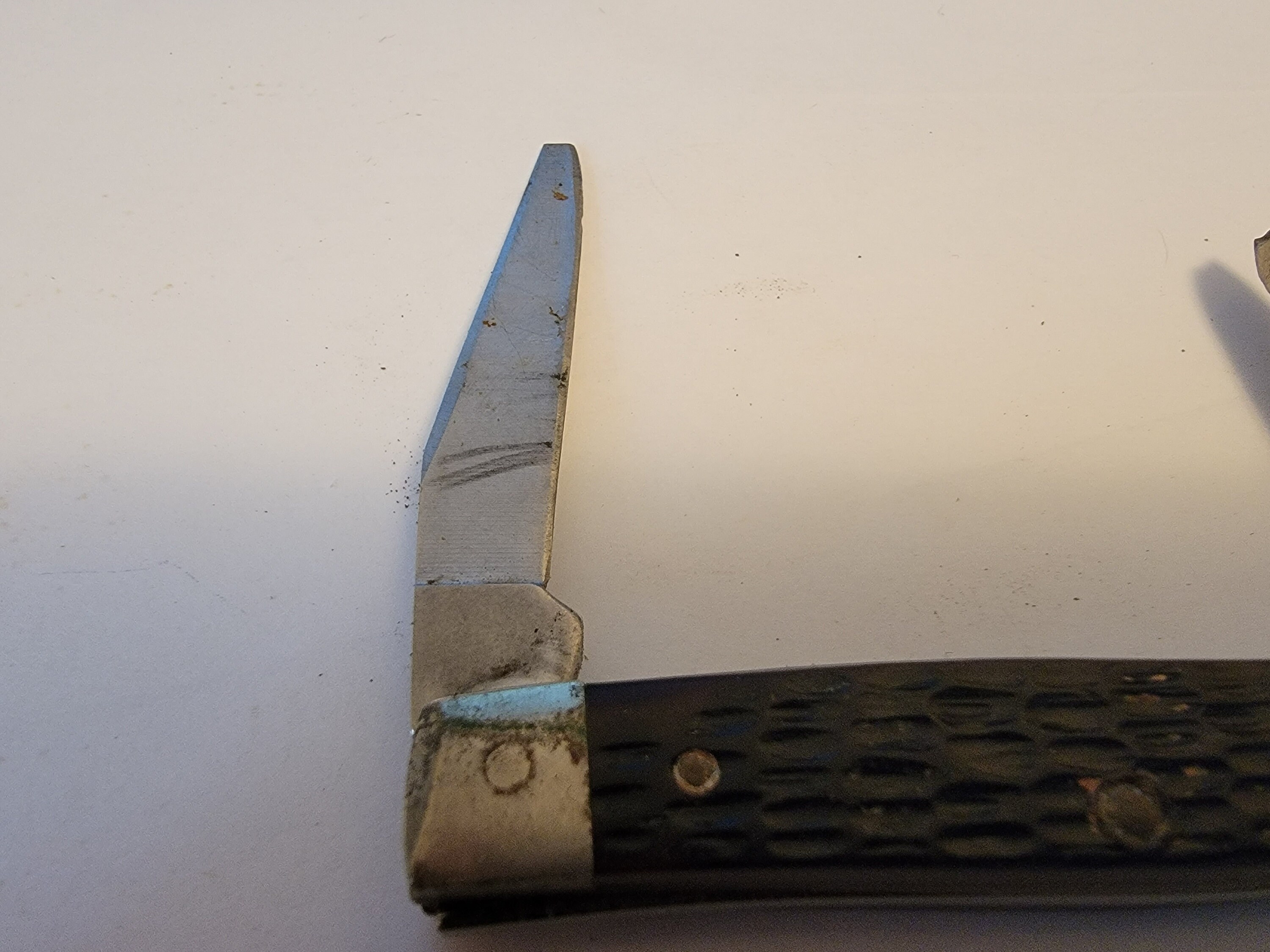 1980-1989 Case XX USA 62033 SS Baby Stockman Bone Handle Free Shipping ...